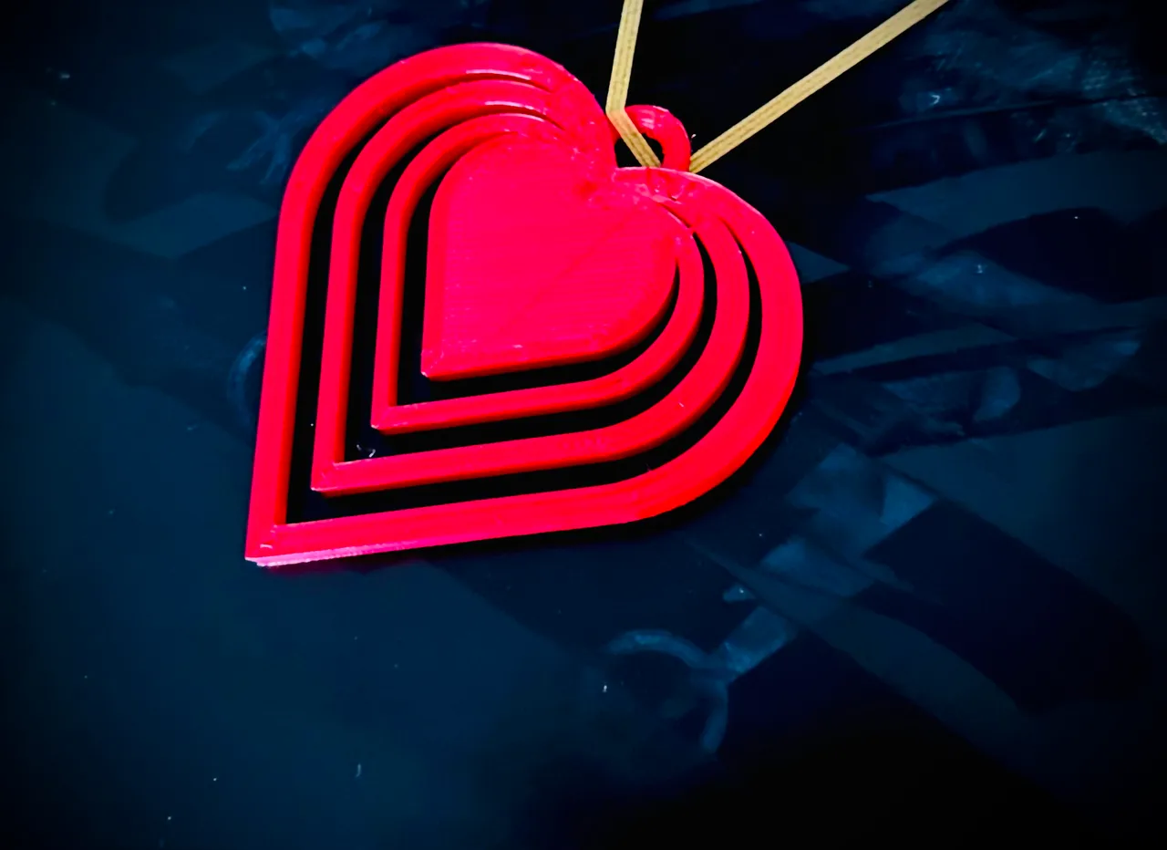 Heart pendant by Charlie Znyi | Download free STL model | Printables.com