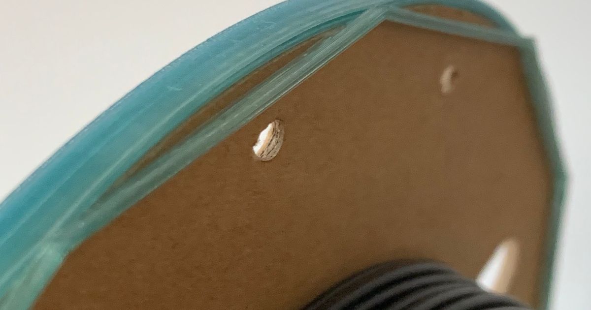 Flexible Cardboard Spool Rim Saver by tresdefilia | Download free STL ...