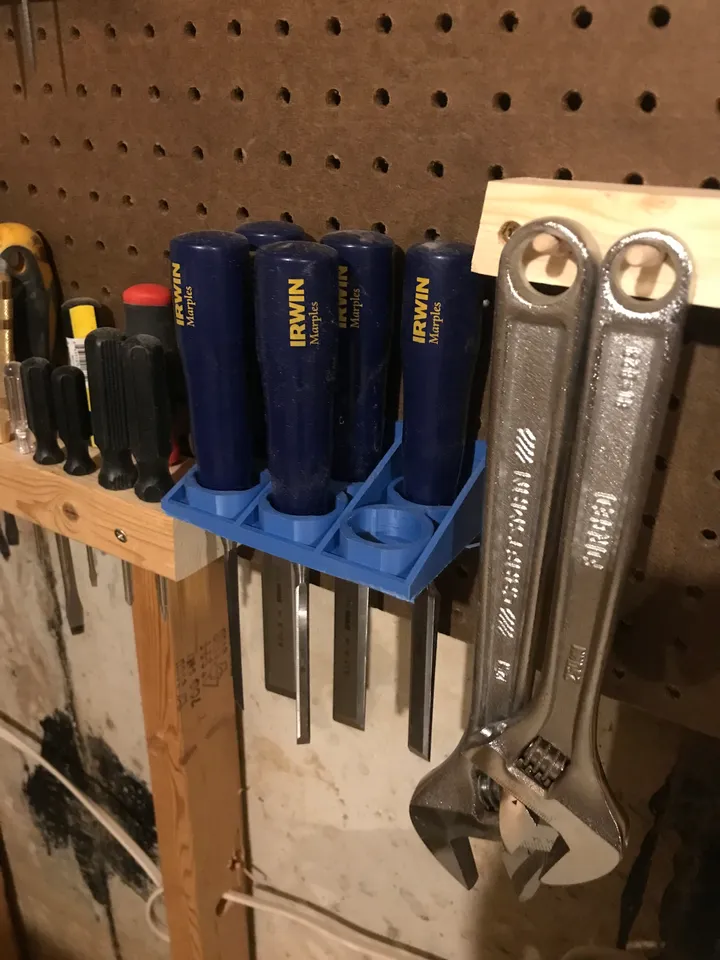 Chisel Holder by AJWhaleStorm | Download free STL model | Printables.com