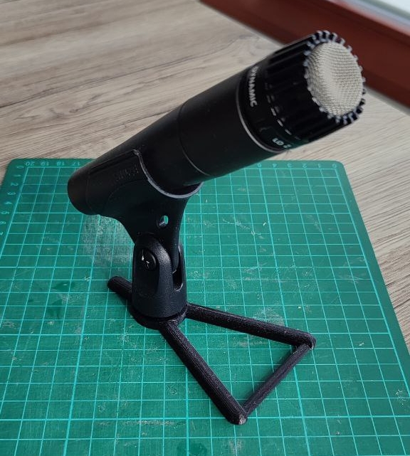 Shure SM57 microphone stand by Melnikov Sergei | Download free STL ...