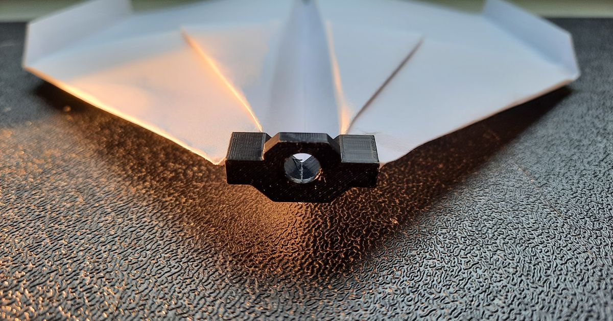 paper airplane Wing Spacer by pigus | Download free STL model ...