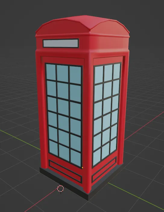 Telephone Box by WEBB3DMFG | Download free STL model | Printables.com