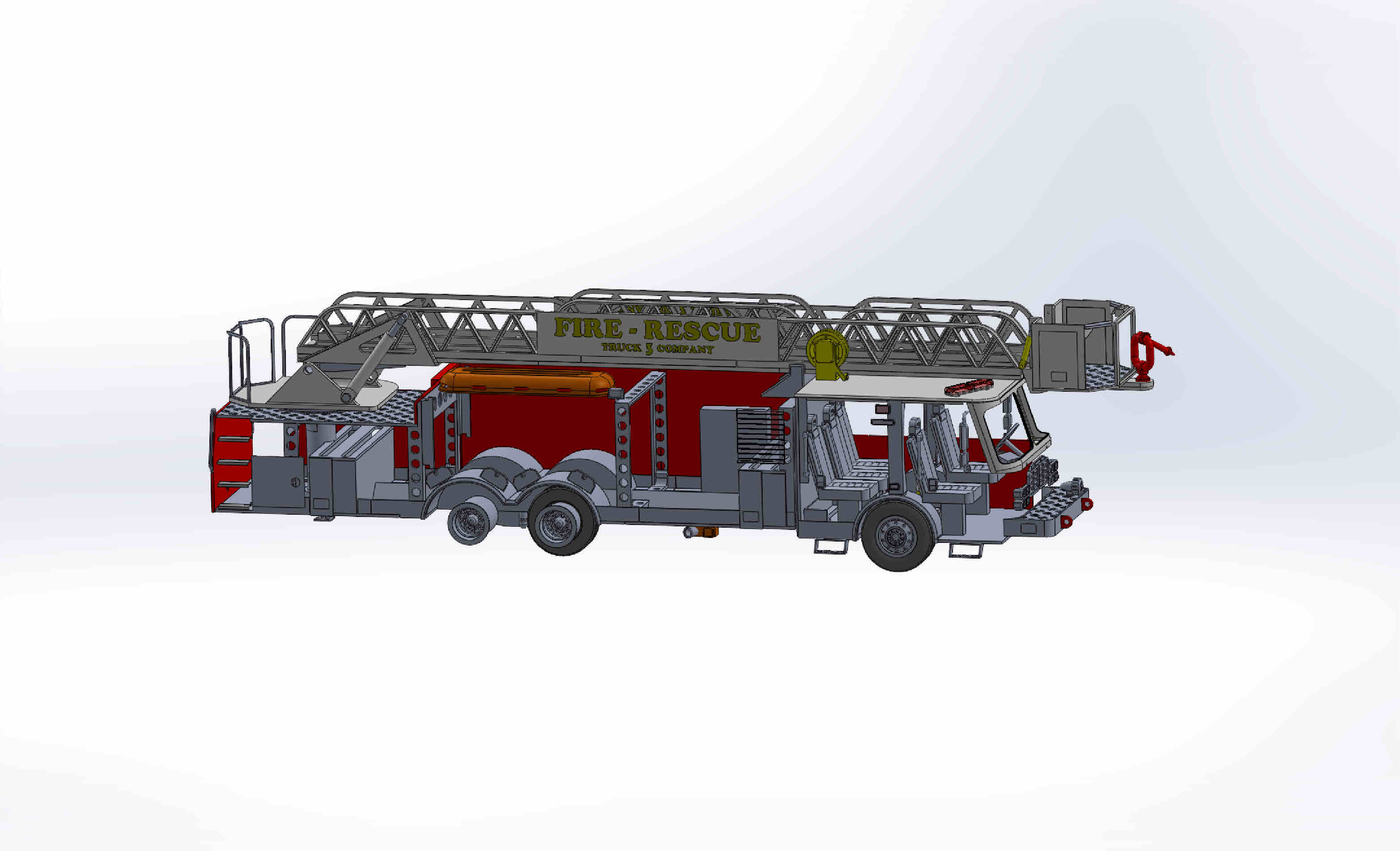 fire ladder by Paolo | Download free STL model | Printables.com