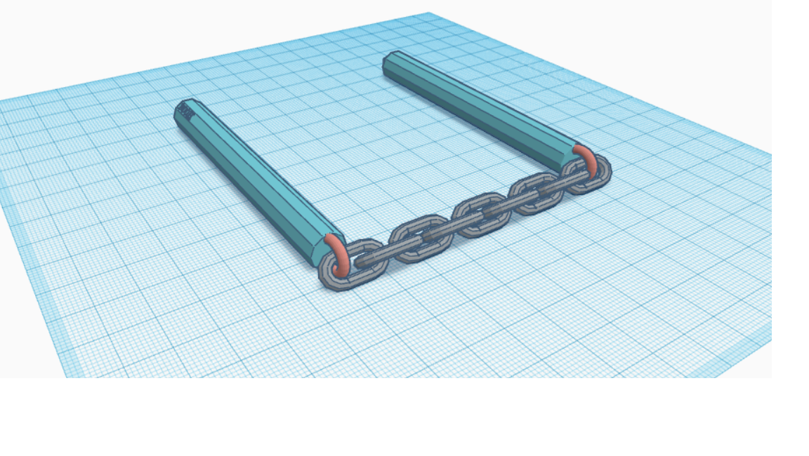 nunchucks (print in place) v2 by B00H | Download free STL model ...