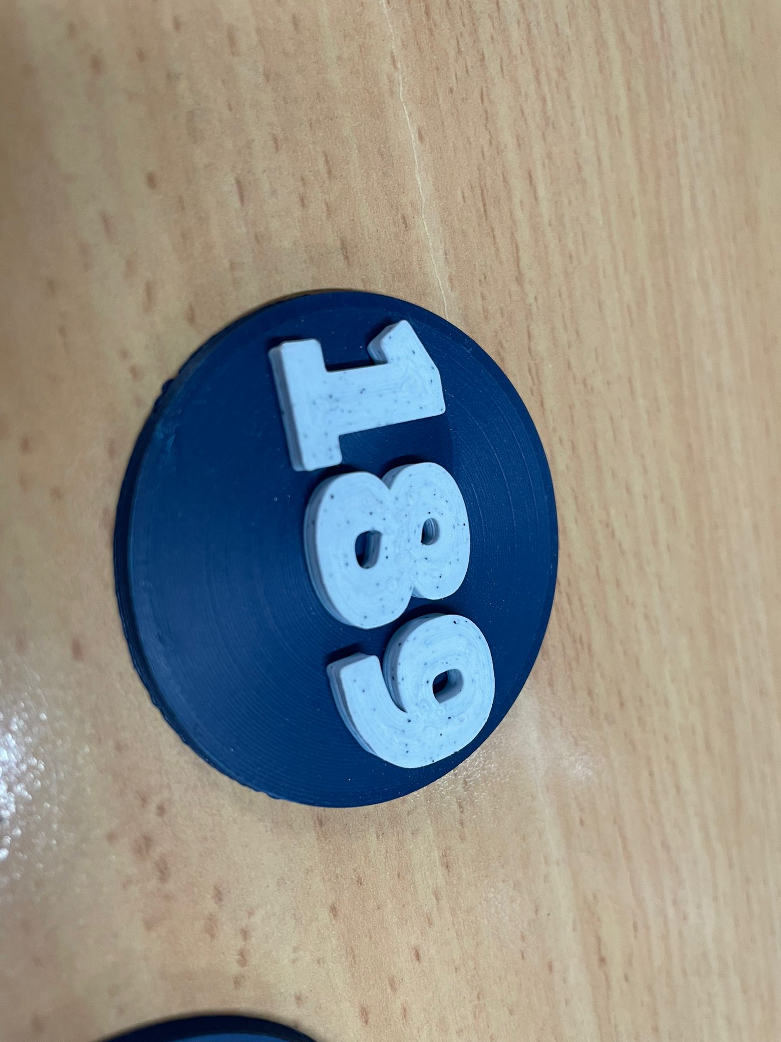 50mm Round Number 1-20 by 3docity | Download free STL model ...
