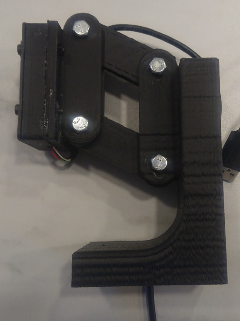 Webcam board mount for laser surface flatness measuring by ...