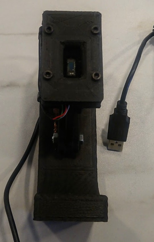 Webcam board mount for laser surface flatness measuring by ...