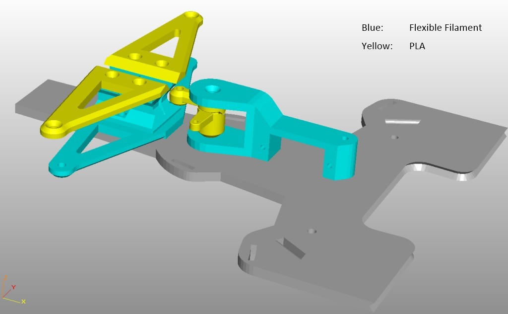 OpenRC F1 Front Suspension Servo Saver Solution by marcotheboy ...