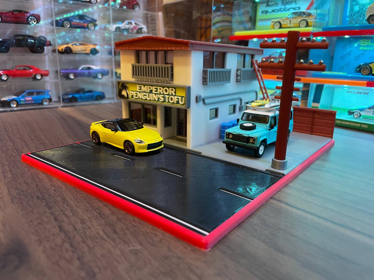 Japanese Style Shop Diorama (Initial D Theme) by GigaPenguin | Download ...