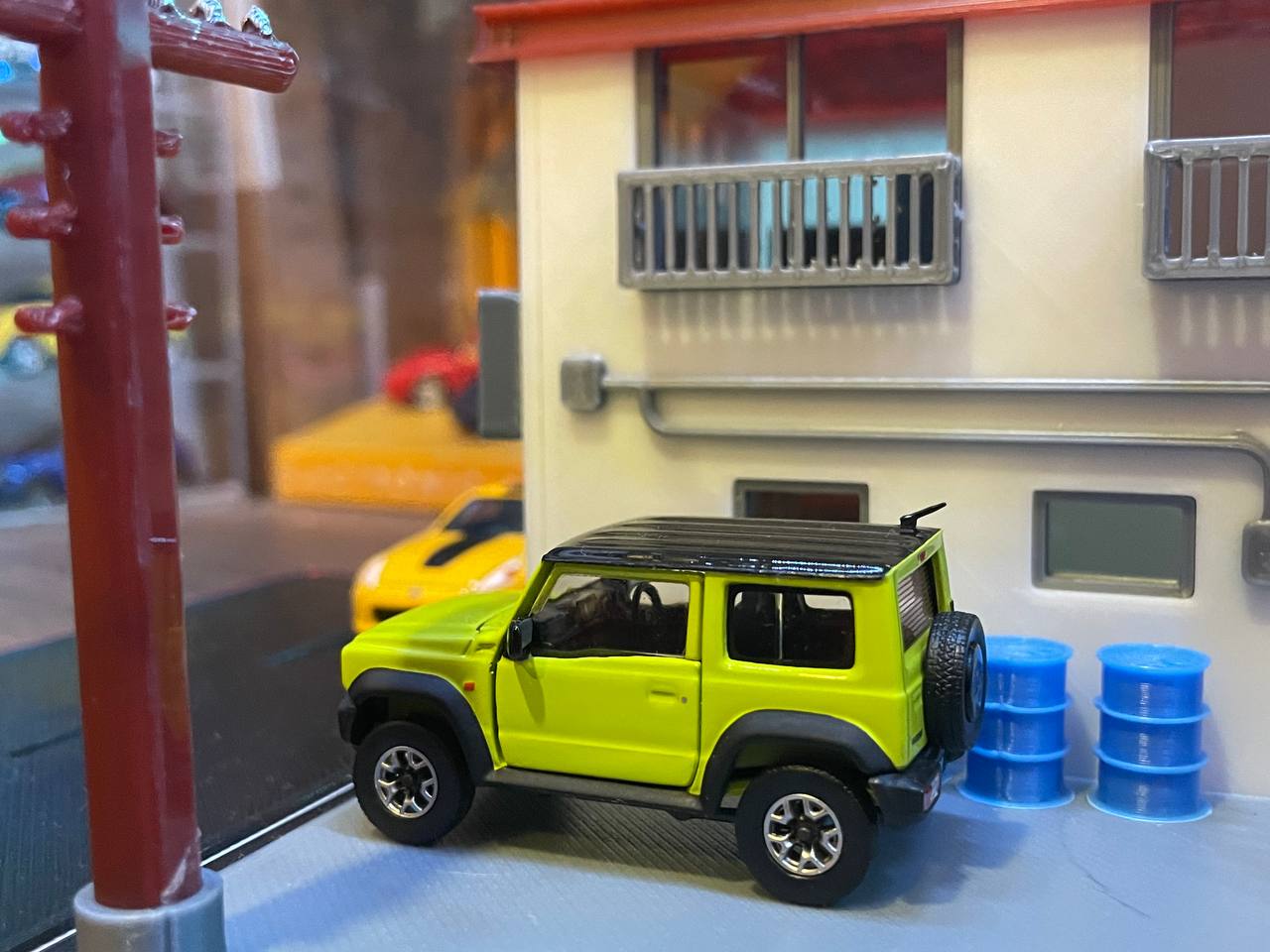 Japanese Style Shop Diorama (Initial D Theme) by GigaPenguin | Download ...