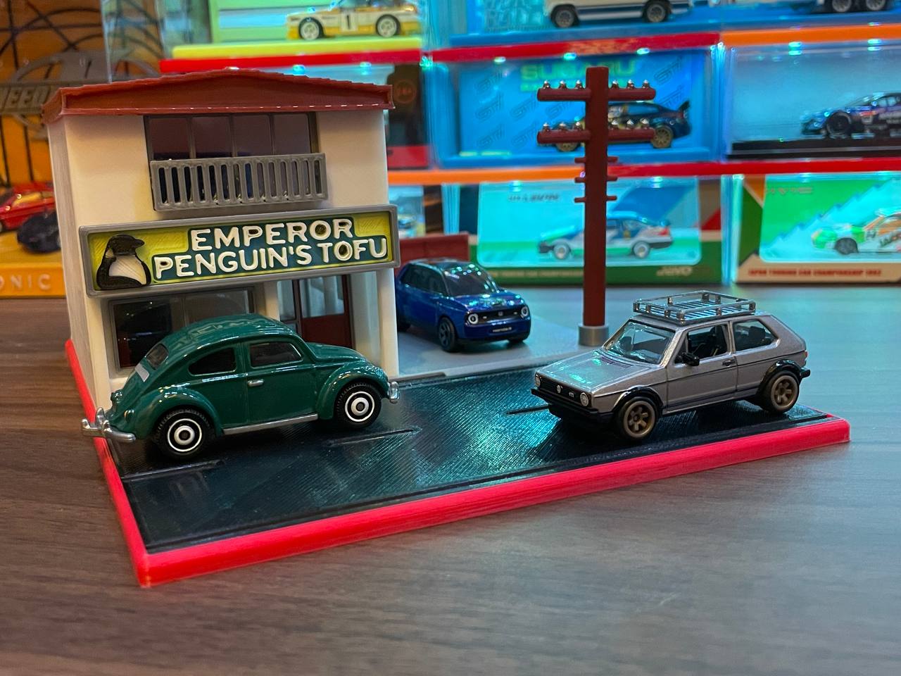 Japanese Style Shop Diorama (Initial D Theme) by GigaPenguin | Download ...