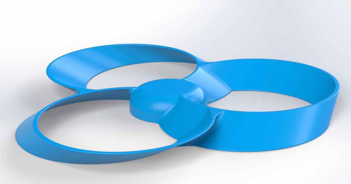 Silent Propeller for FPV Drones! by Propel77 | Download free STL model ...