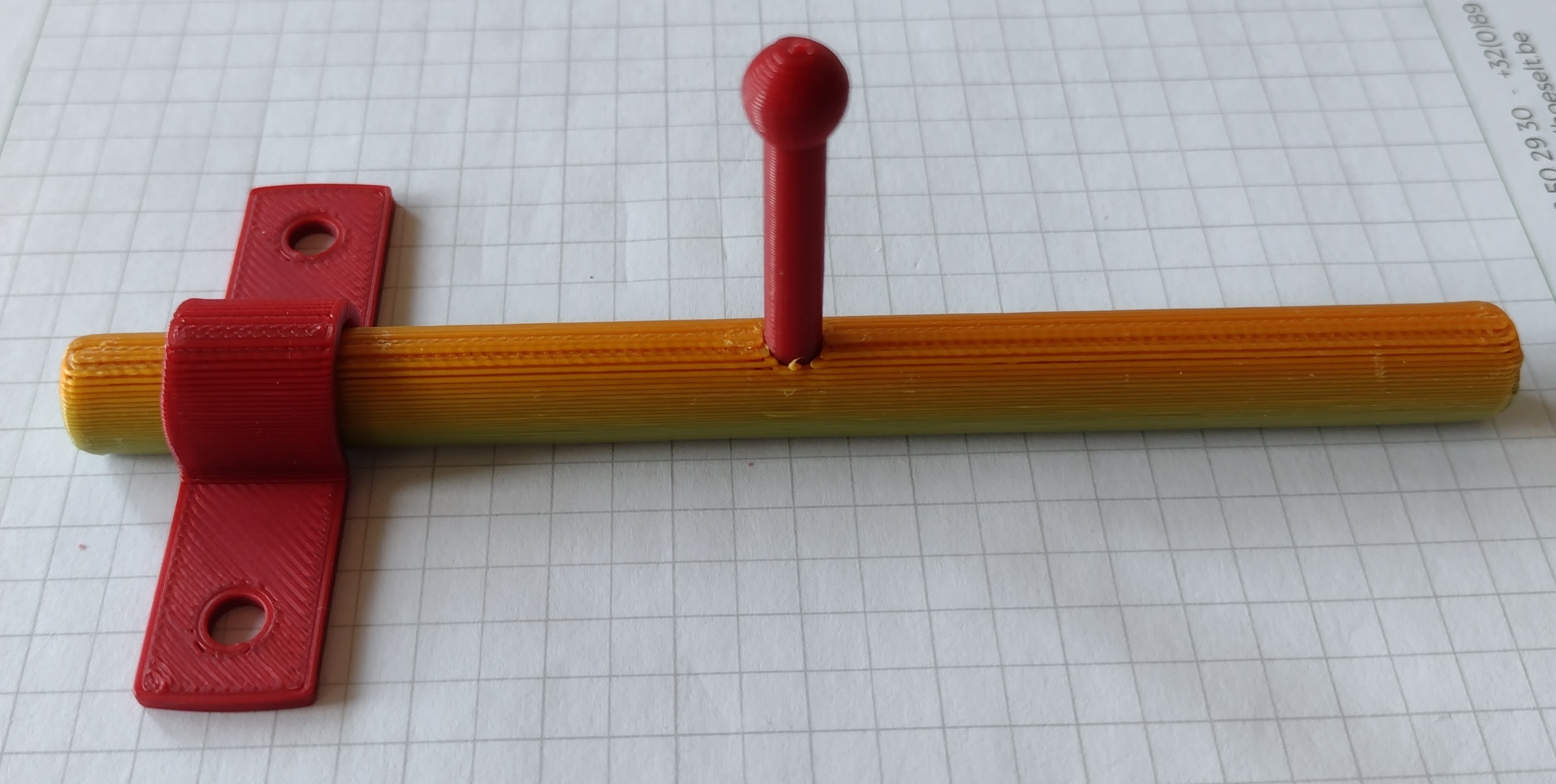 schuifslot-sliding lock by Ludo B | Download free STL model ...