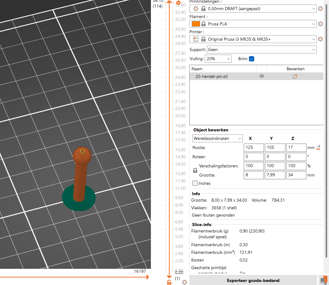 schuifslot-sliding lock by Ludo B | Download free STL model ...