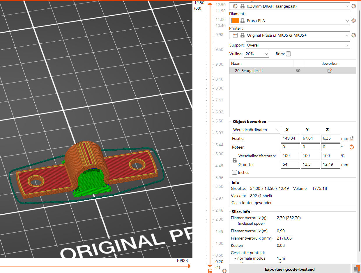 schuifslot-sliding lock by Ludo B | Download free STL model ...
