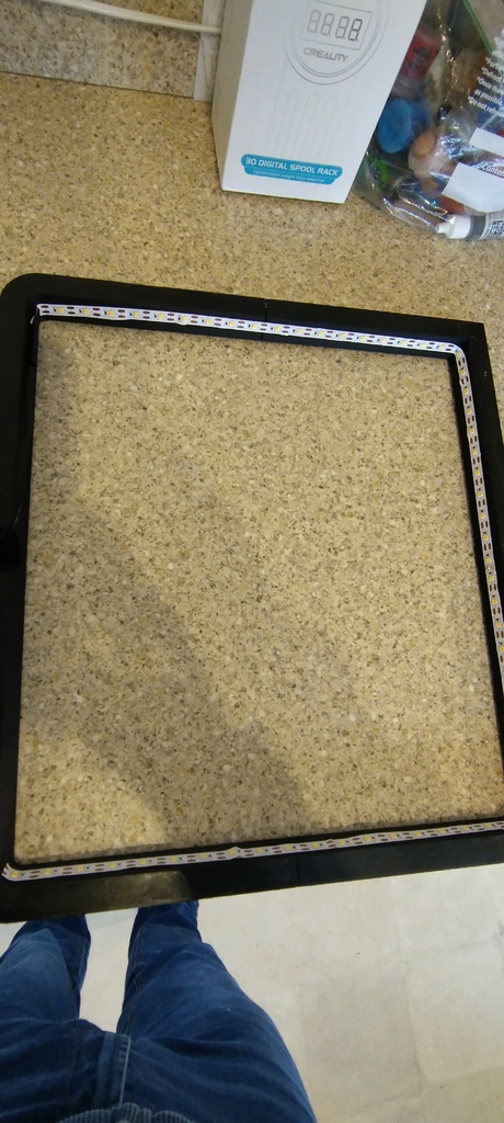 Bambu Lab X1 Carbon - LED lid frame by Rozza | Download free STL model ...