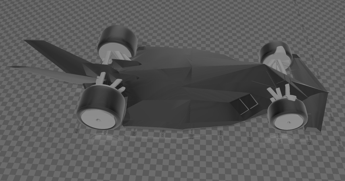 Nighthawk Formula Car Concept by Wolvie | Download free STL model ...