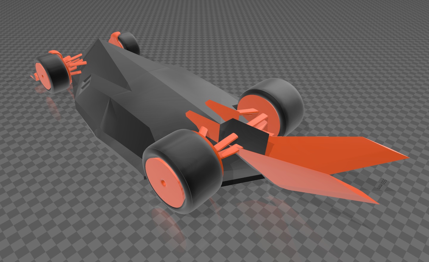 Nighthawk Formula Car Concept by Wolvie | Download free STL model ...