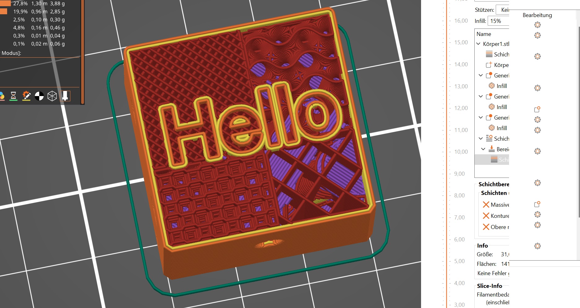 Educational FDM Cube (demonstration purposes) by Meister Edel ...