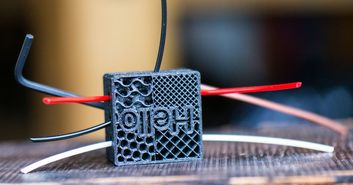 Educational FDM Cube (demonstration purposes) by Meister Edel ...