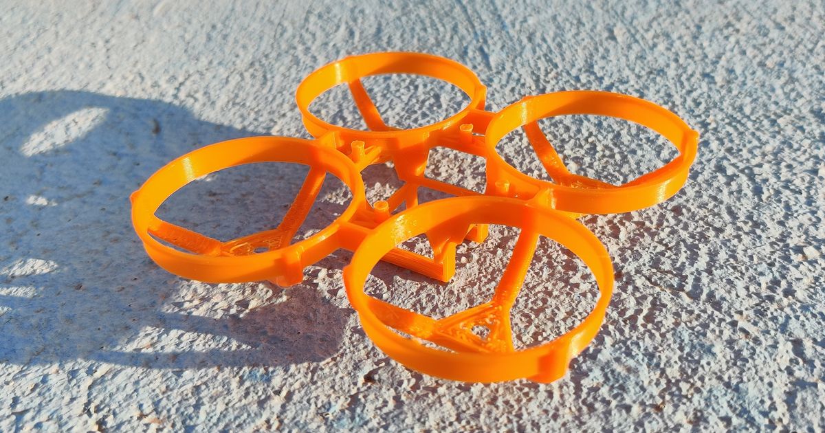 Print in place tiny whoop drone frame by Frodo | Download free STL ...