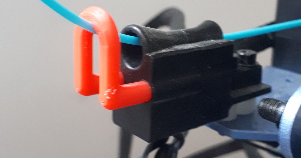 Filament guide for Geeetech Mizar S 3d printer by Szabó Gergő ...