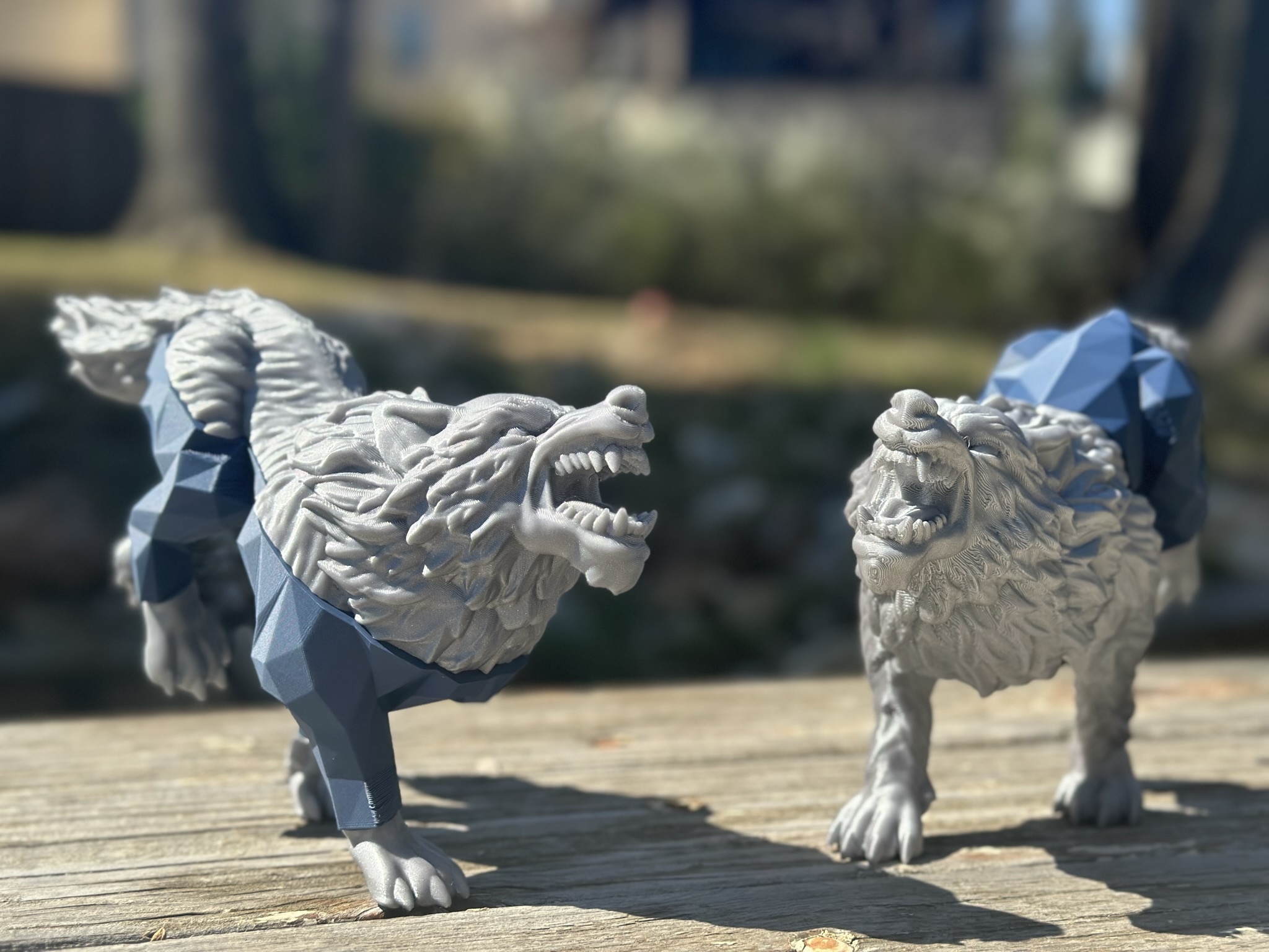 Lupine Reliquary (Wolf Box) for Dice by Dog Box | Download free STL ...