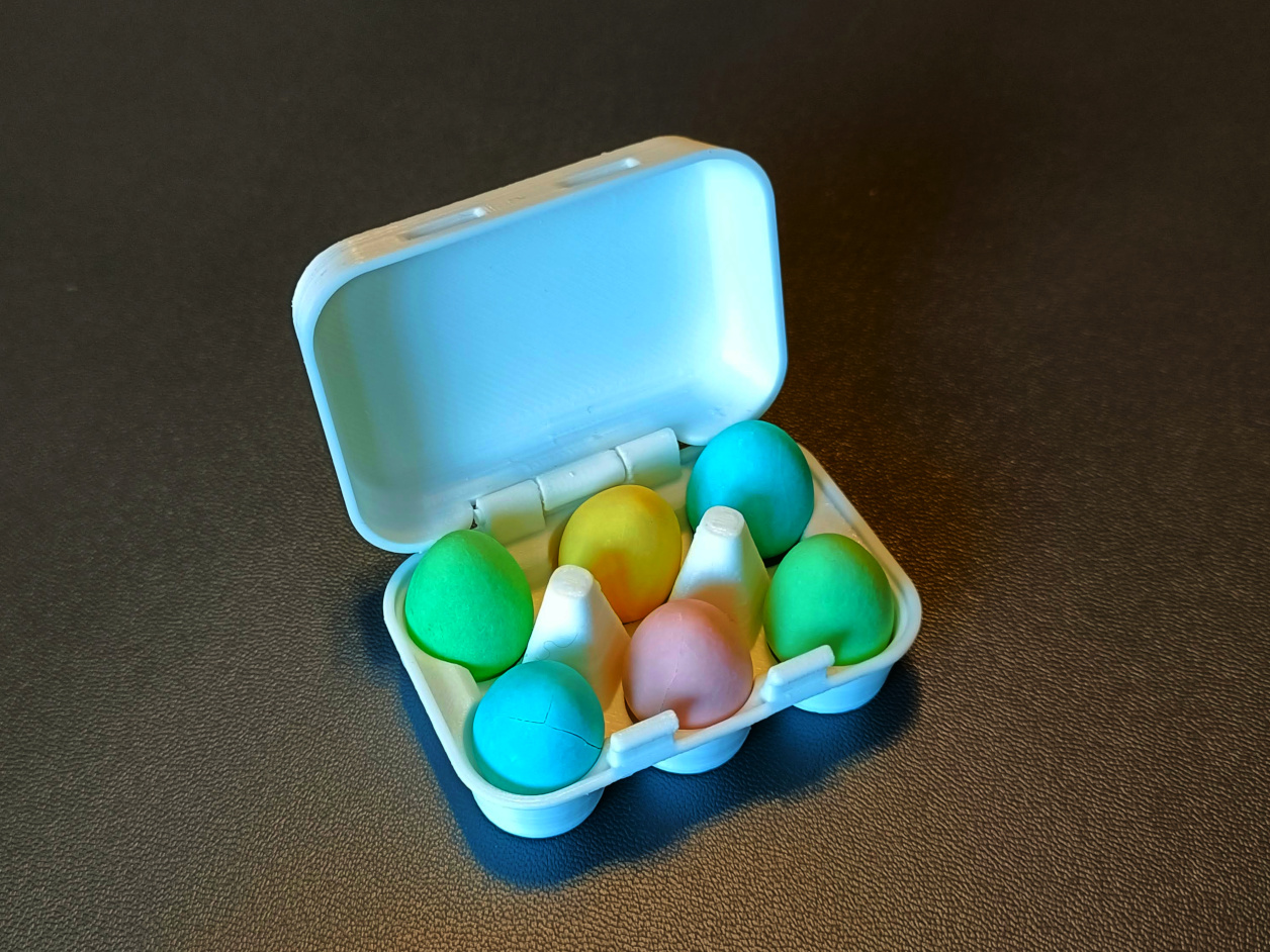 Mini Eggs Carton by Lyl3 | Download free STL model | Printables.com