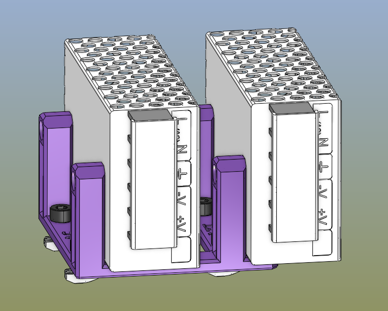 meanwell 5V/12V psu mount by DJ_Designs | Download free STL model ...