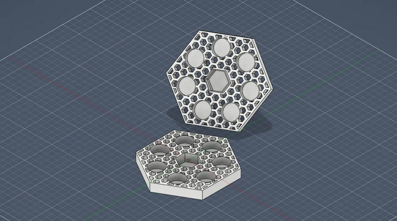 Simple Hex Dice Box by David Marr | Download free STL model ...