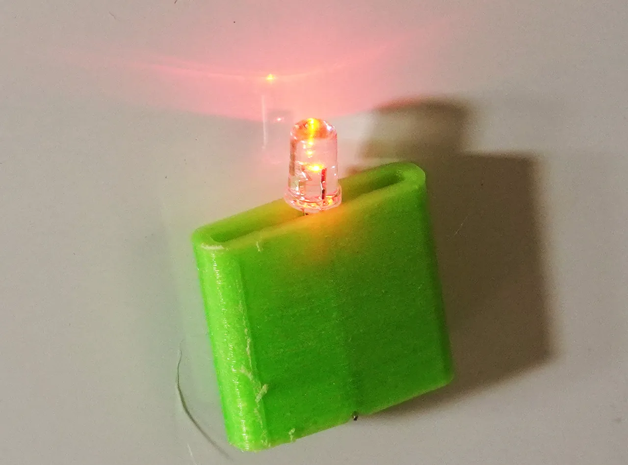 LED Throwie (CR2032) by Jeremy Cook | Download free STL model ...