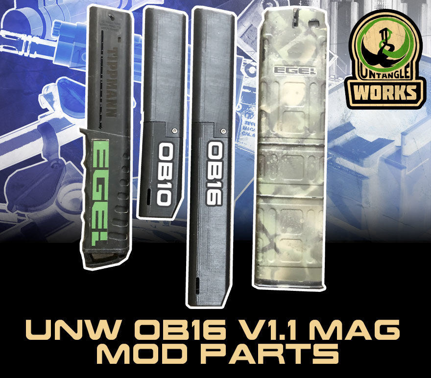 UNW OB16 mag mod on the ODDBALL PAINTBALL's OB10 v1.1 tipx mag by UntangleWORKS | Download free ...
