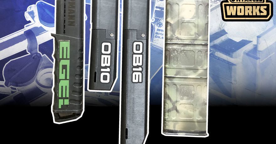 UNW OB16 mag mod on the ODDBALL PAINTBALL's OB10 v1.1 tipx mag by ...