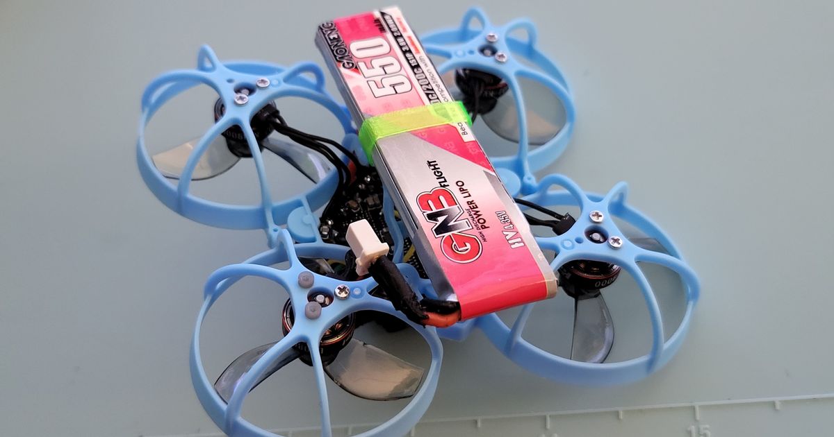 Meteor 65 Pro 450mah Mount by T88powered | Download free STL model ...