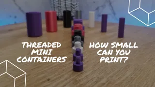 Threaded Geocache and Treasure Hunt Containers, Also Great for ...