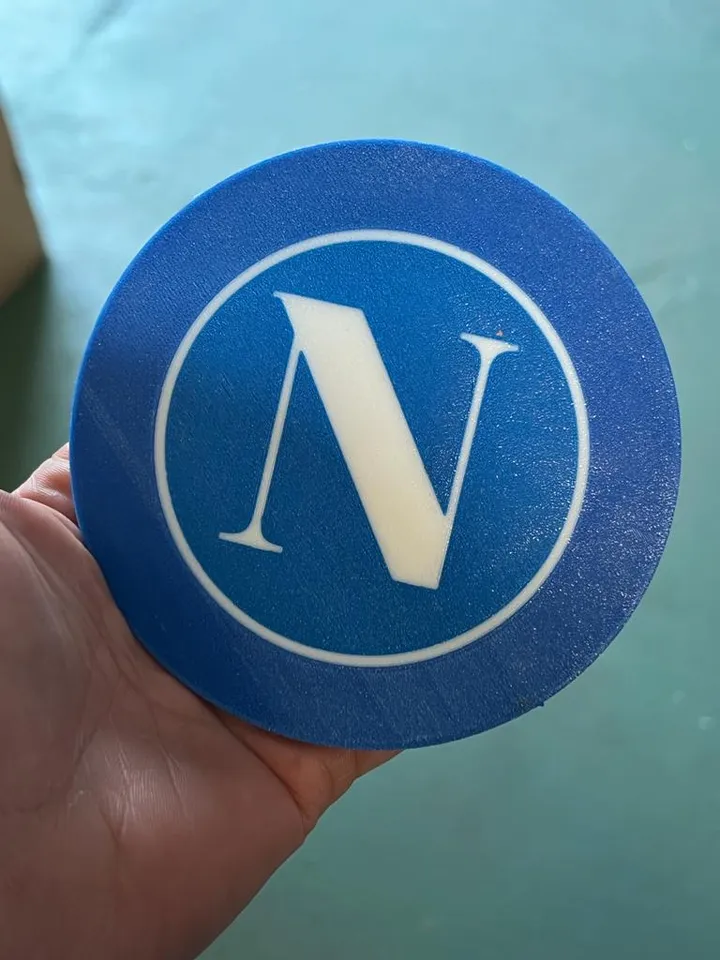 Logo napoli multicolor mmu by Ciro Lai | Download free STL model ...