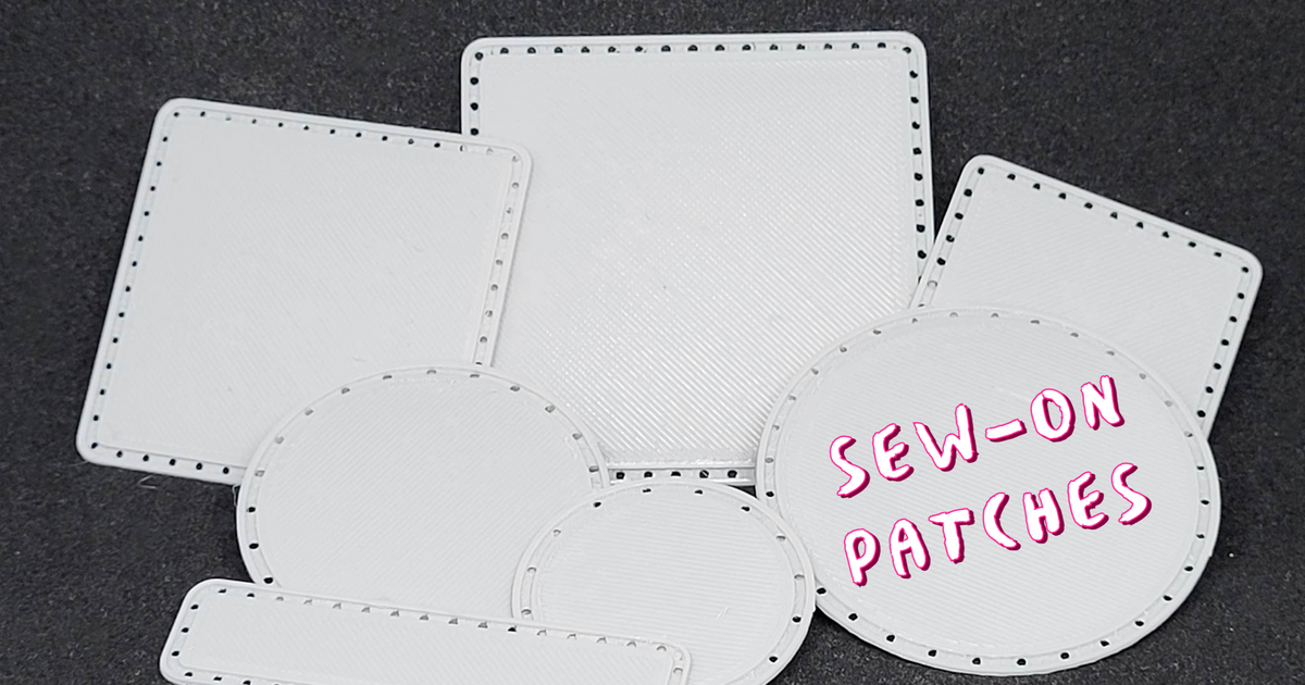 Sew-on patches - blanks par Ocelotzlasu | Téléchargez gratuitement un ...