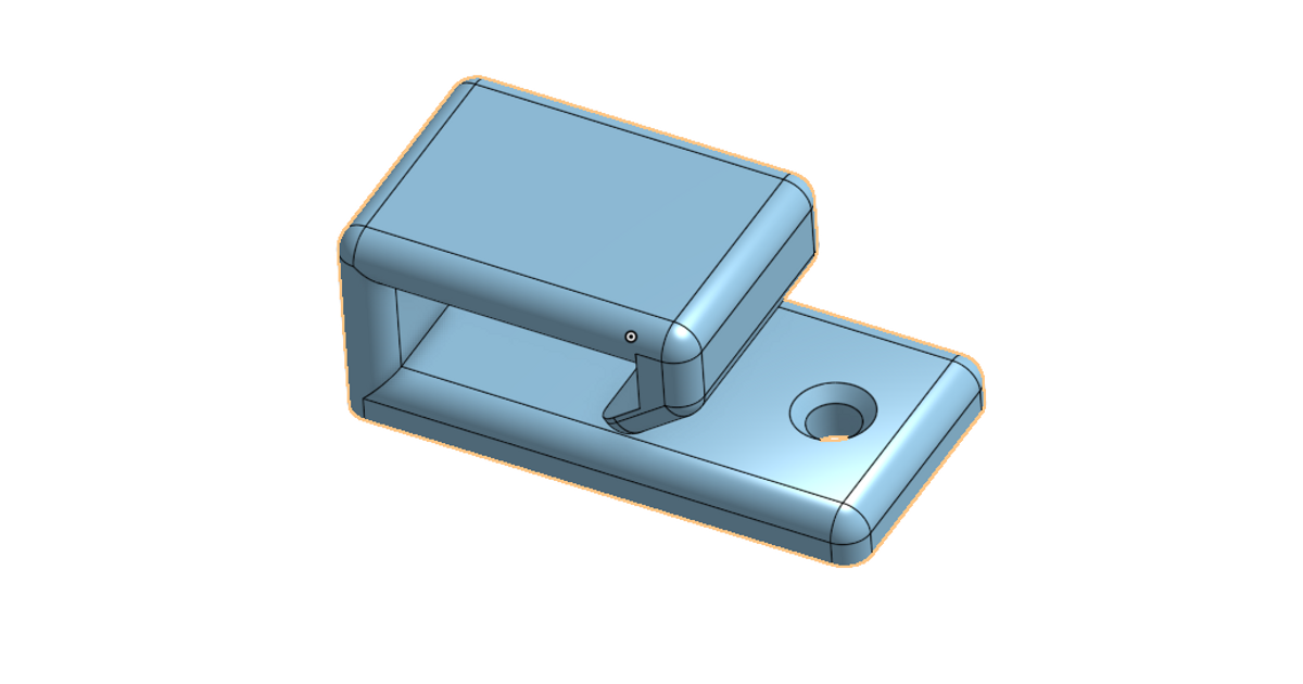 One Screw Cable Clip by Mike C | Download free STL model | Printables.com