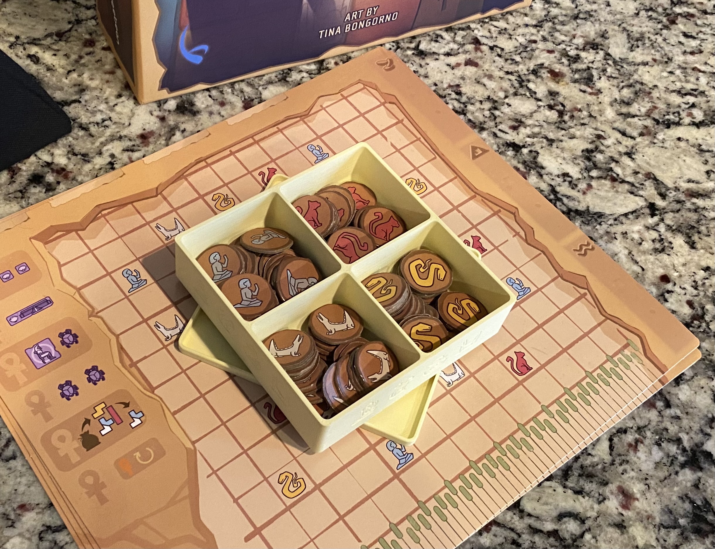 Cartouche Board Game Organizer by tjdesign | Download free STL model ...