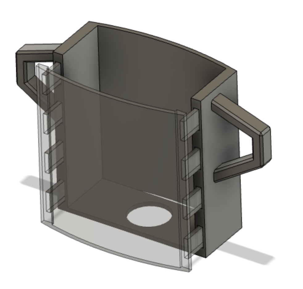 Adjustable Juice Box Holder (print-in-place) by eddydas | Download free ...