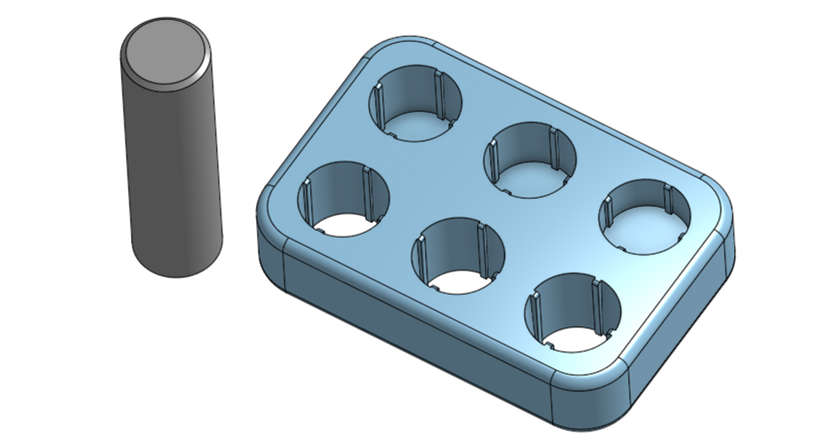 Test Print - Crush Ribs - Version03 by kaje | Download free STL model ...