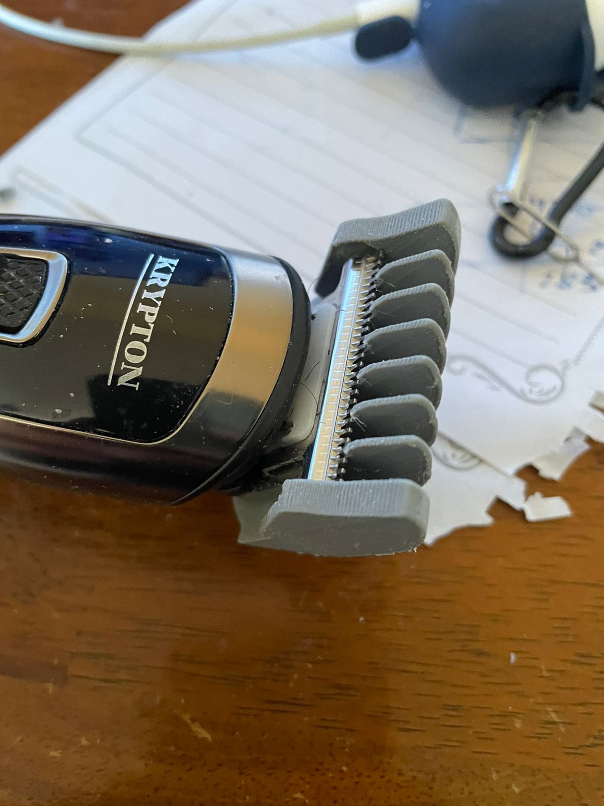 Krypton shaving machine clip by Metal_mouth | Download free STL model ...