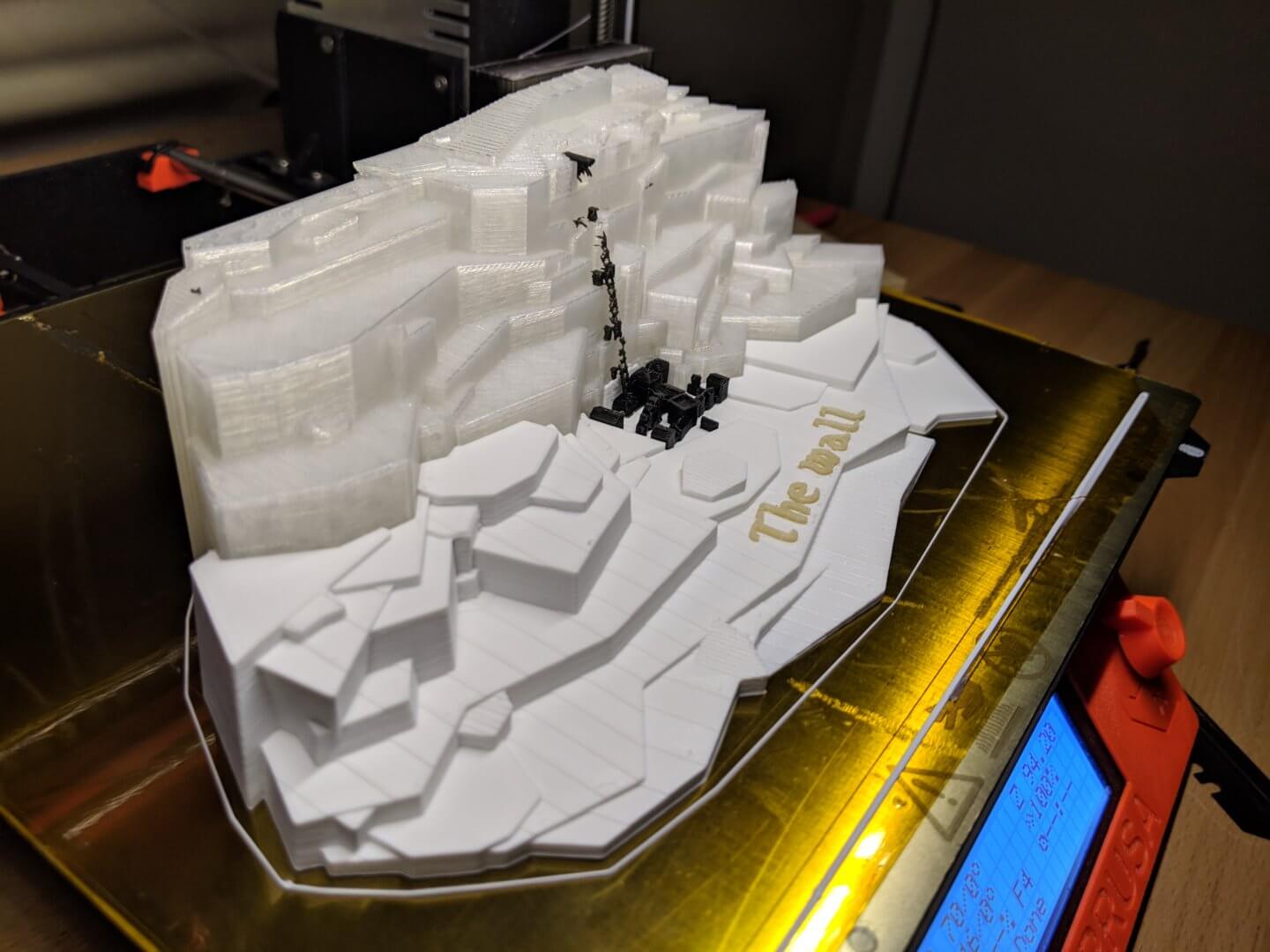 The Wall - Game of Thrones by MiniWorld3D | Download free STL model ...