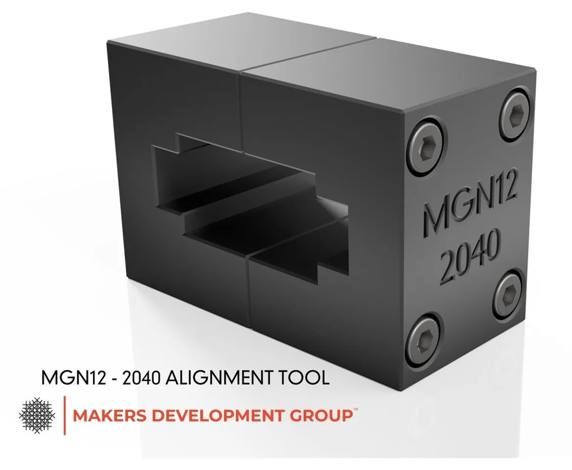 MGN12 Linear Rail Alignment Tool - CR-10 by MAKERS DEVELOPMENT GROUP ...