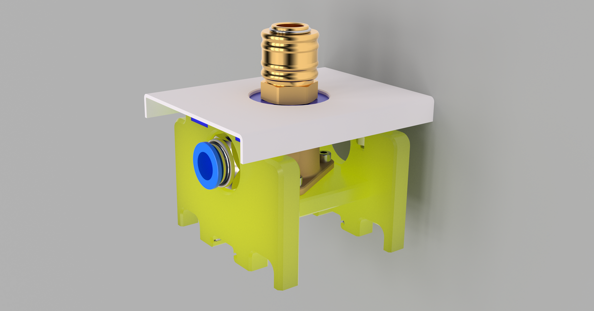 Compressed Air Terminal by 100prznt | Download free STL model ...