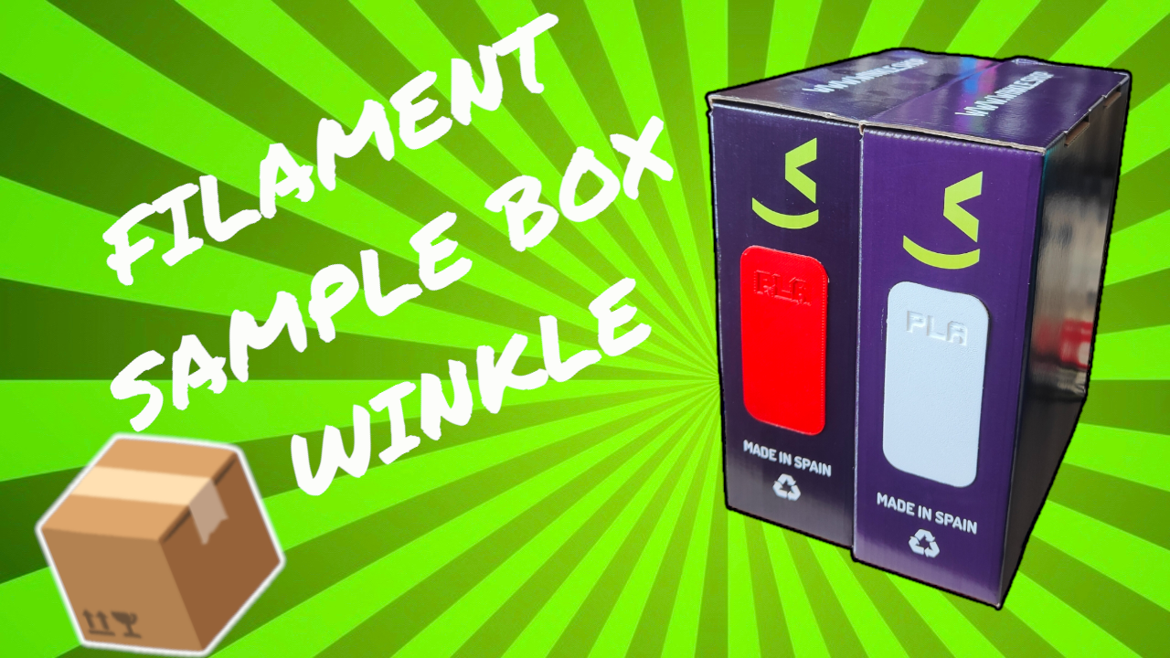 FILAMENT SAMPLE BOX WINKLE by J3DK | Download free STL model ...