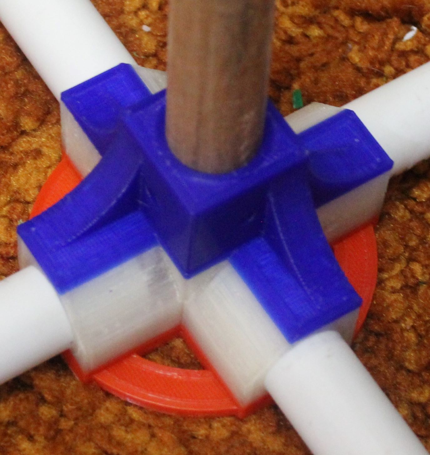 PVC floor stand brackets by 3D-PT | Download free STL model ...