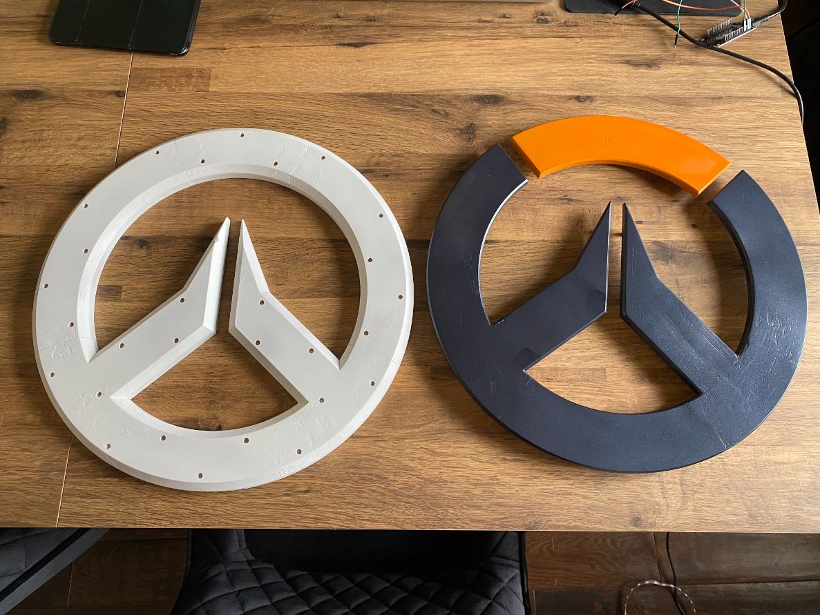 Overwatch Wall Light by RealBadDad | Download free STL model ...