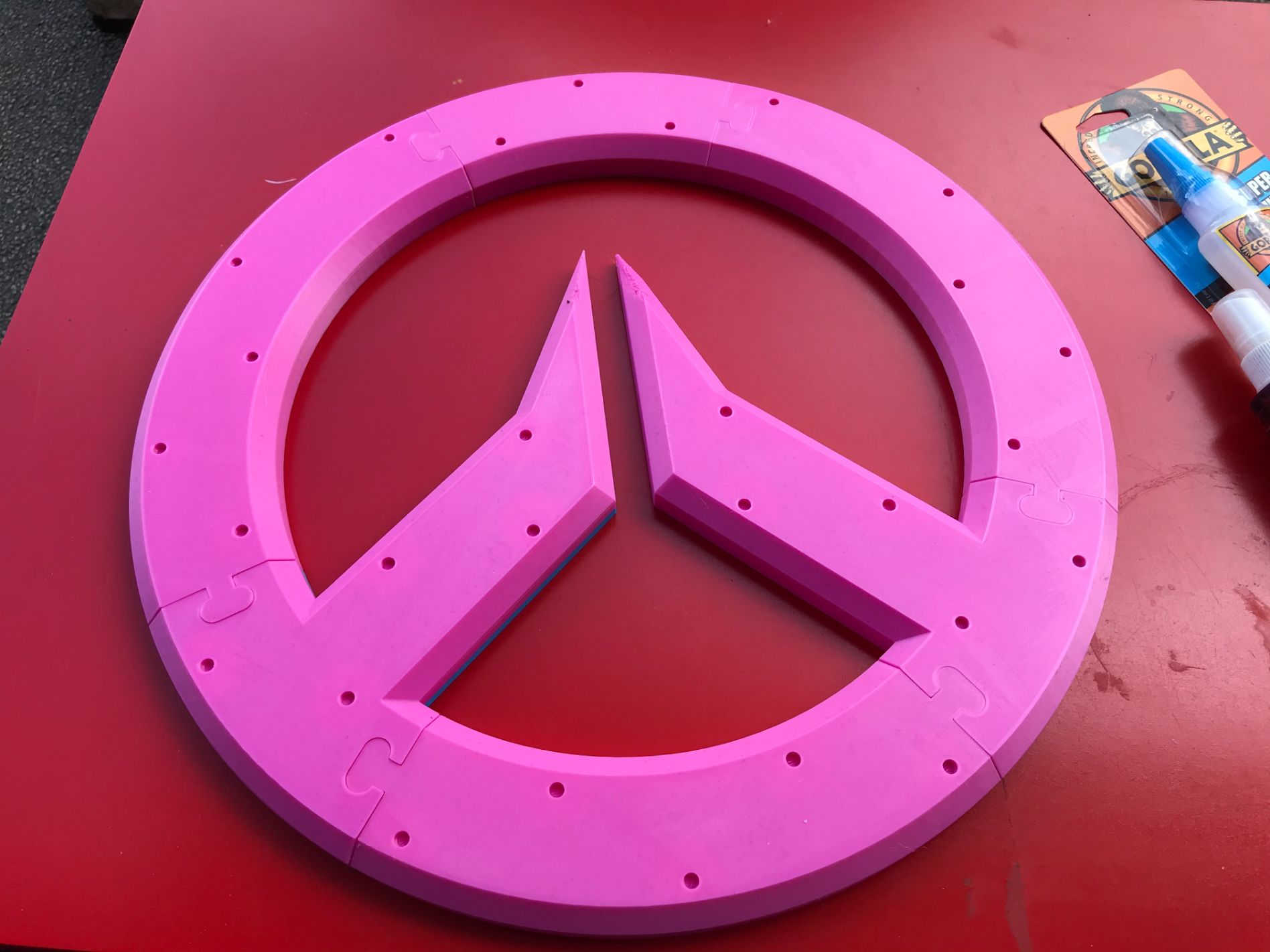 Overwatch Wall Light by RealBadDad | Download free STL model ...