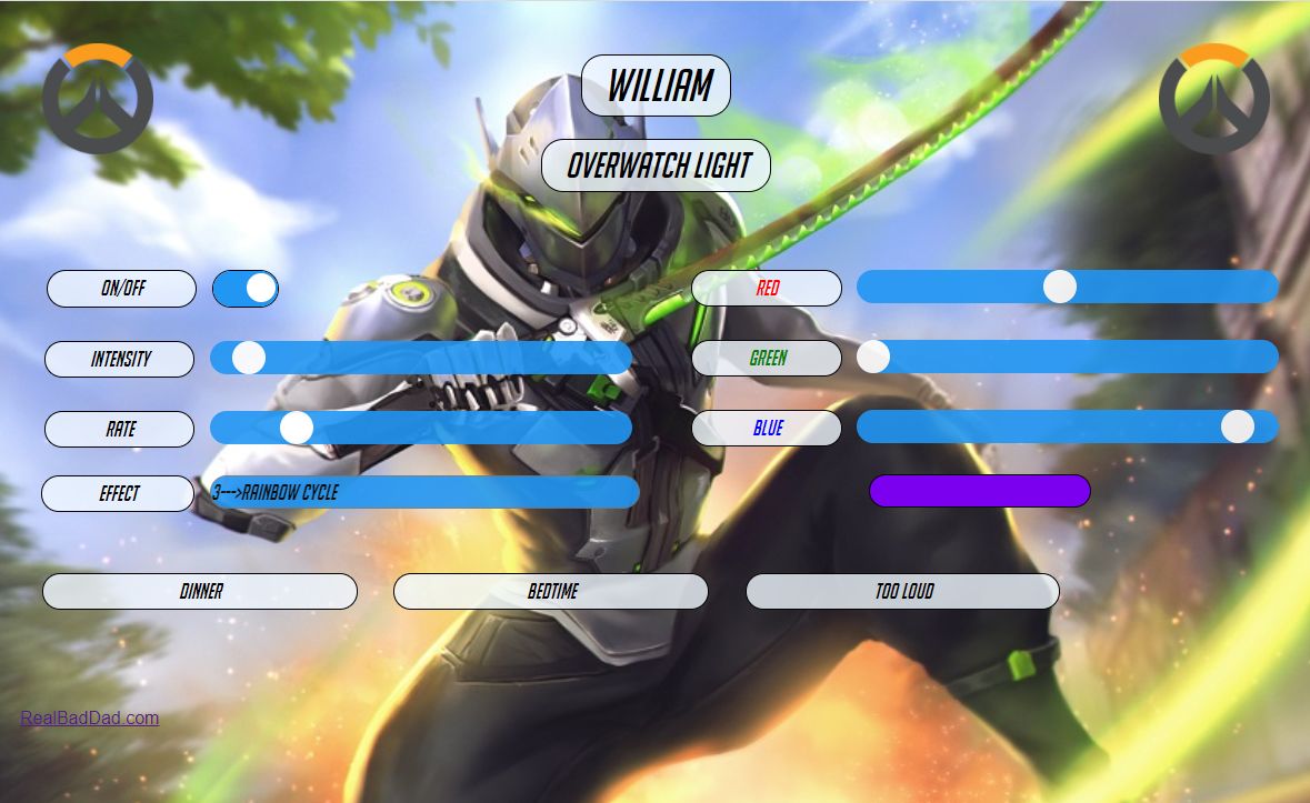 Overwatch Wall Light by RealBadDad | Download free STL model ...